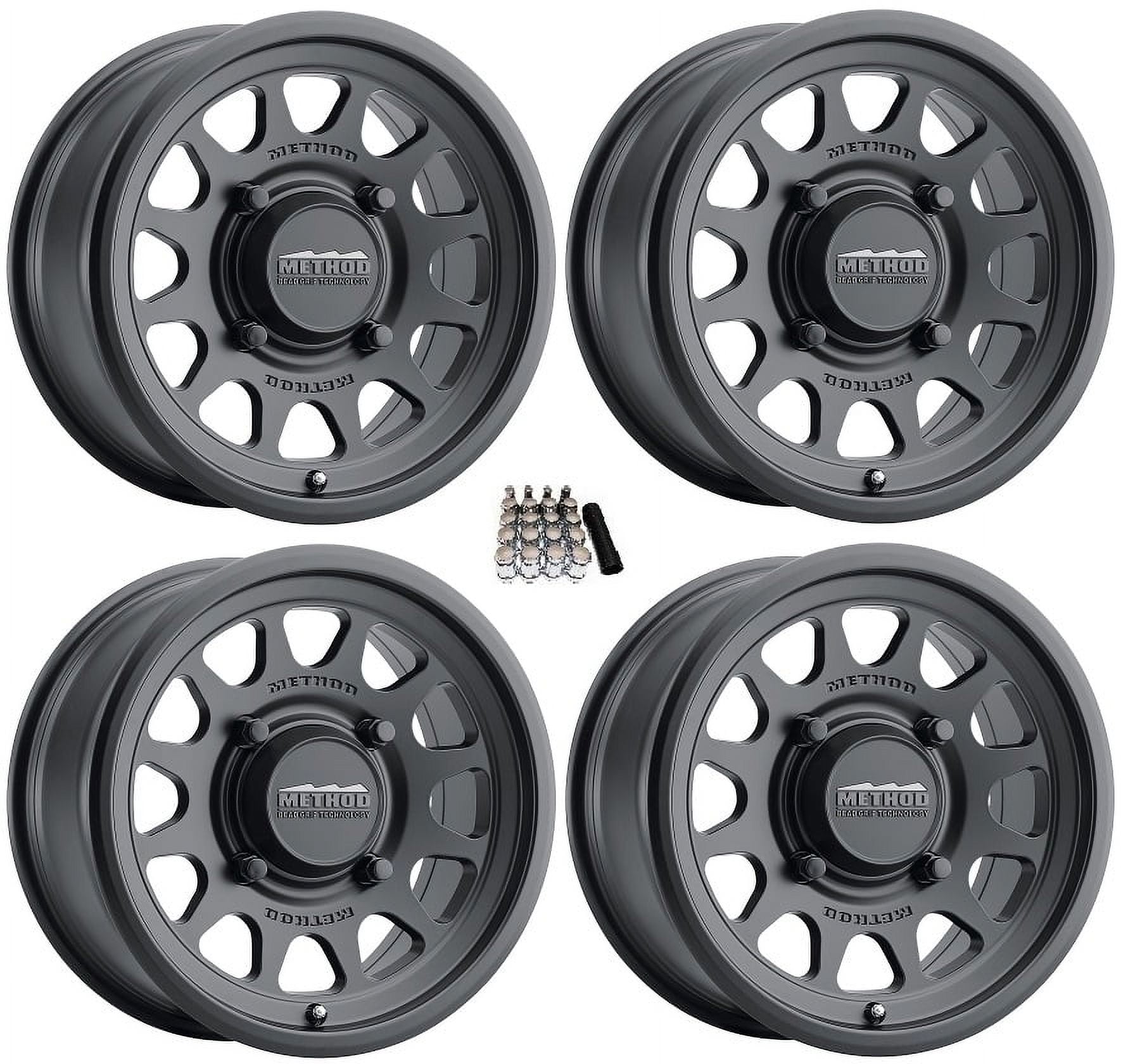 Method 414 14" Wheels/Rims Black (+38mm) Polaris RZR 1000 XP / Ranger ...