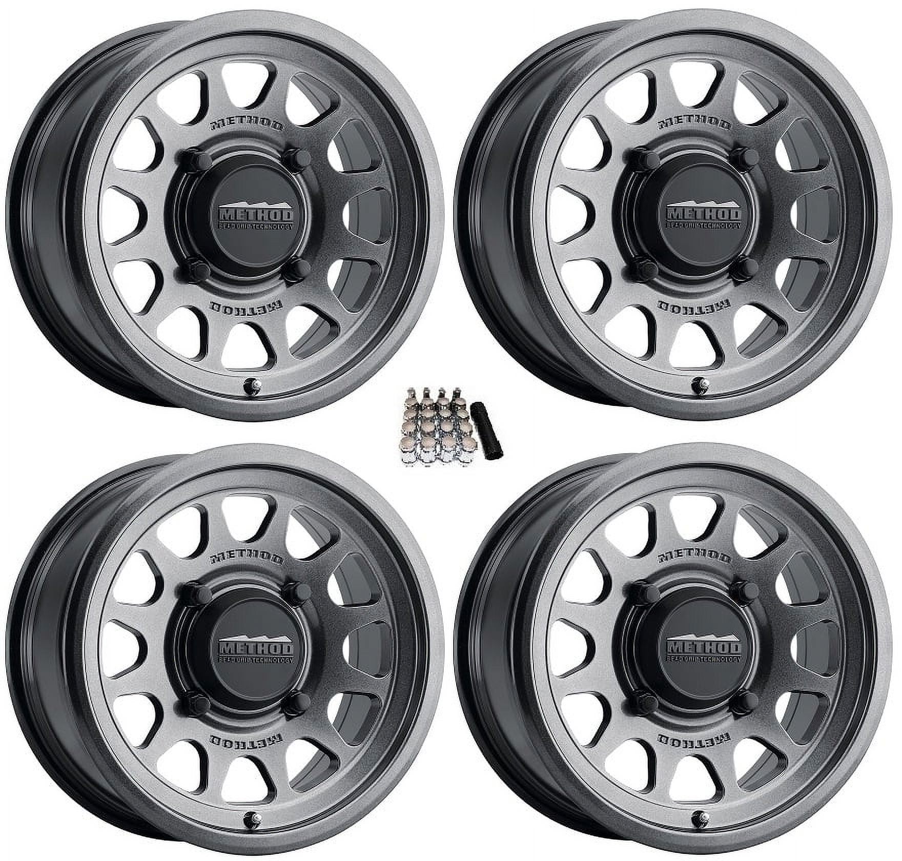 Method 414 14" Wheels/Rims Graphite (+38mm) Polaris RZR 1000 XP ...