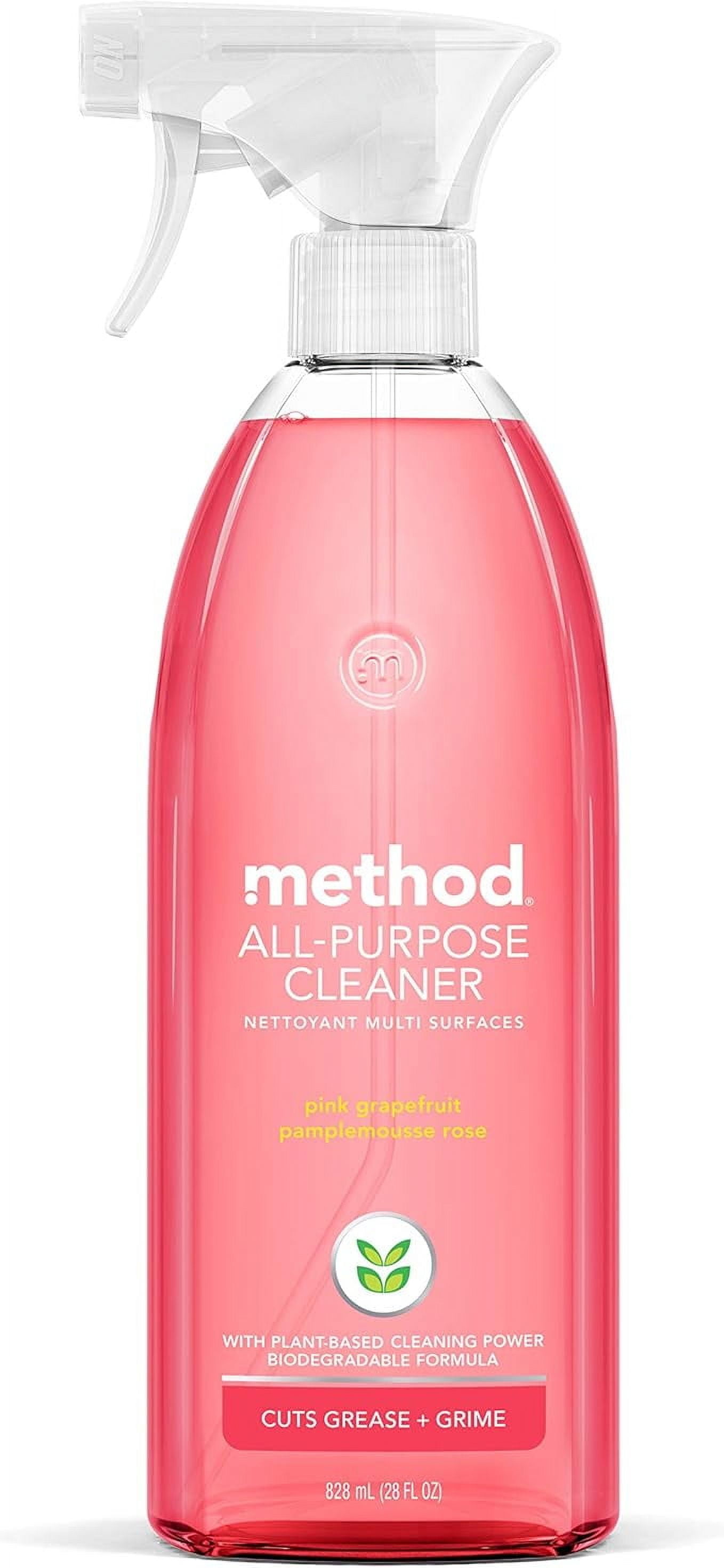Method All-Purpose Cleaner, Pink Grapefruit, Plant-Based and ...