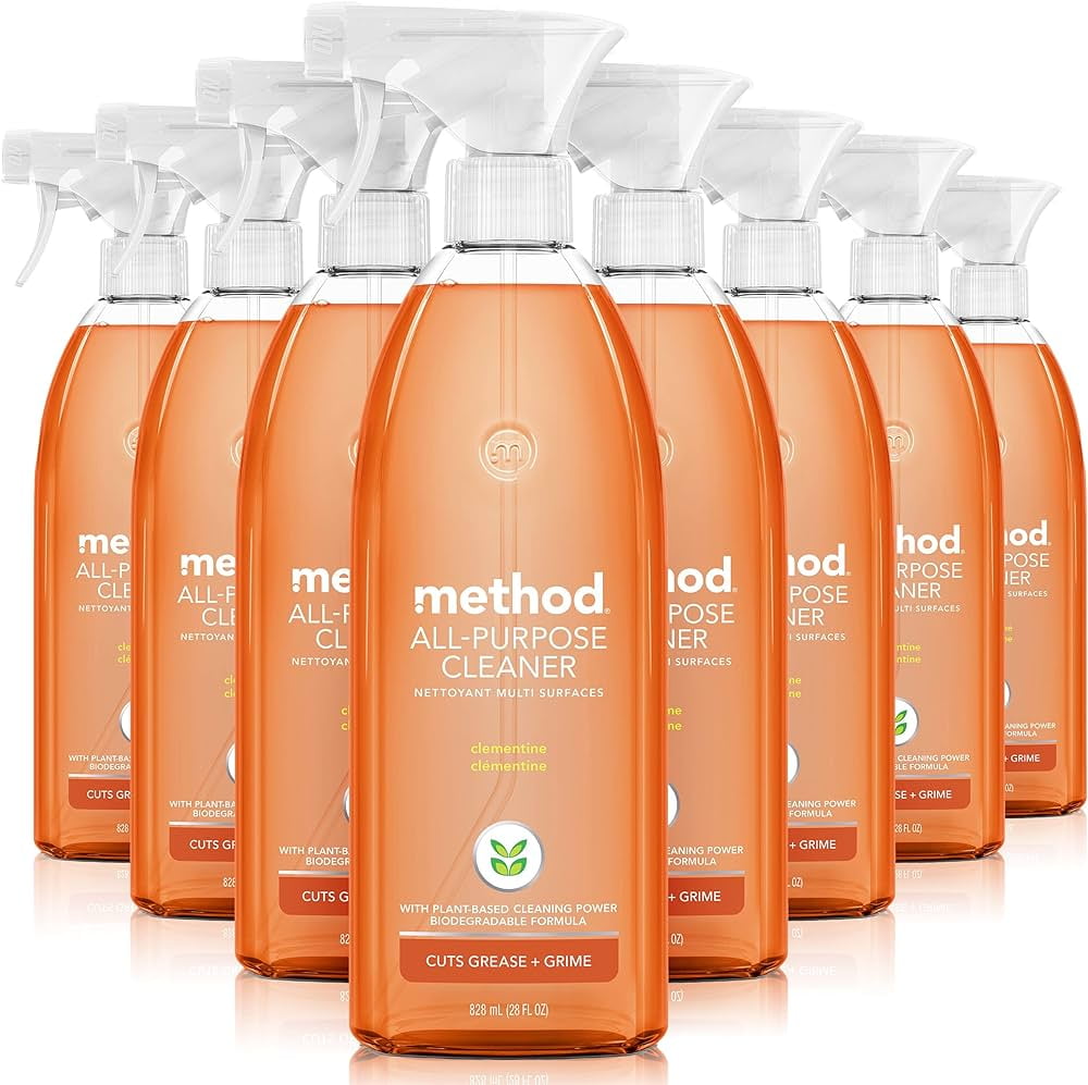 Method All-Purpose Cleaner Spray, Clementine, Plant-Based and ...