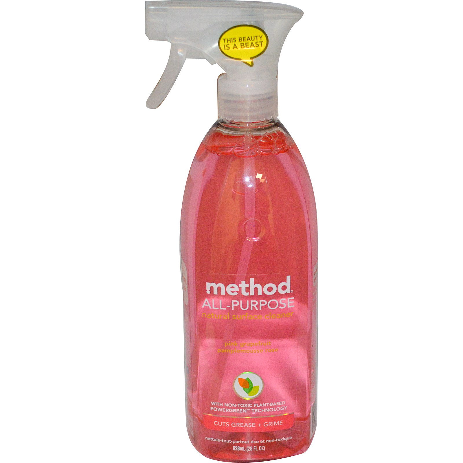 Method, All Purpose Natural Derived Surface Cleaner, Pink Grapefruit ...