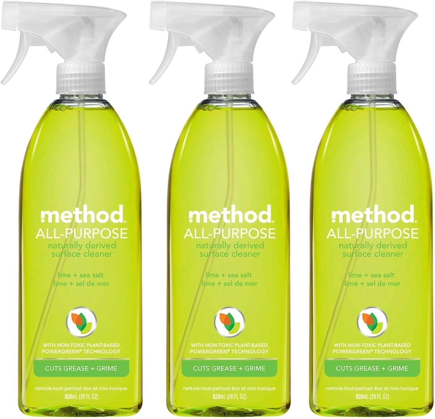 Method All Purpose Natural Surface Cleaning Spray - 28 Oz - Lime Sea ...