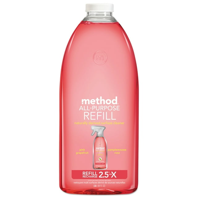 Method® All Surface Cleaner, Grapefruit Scent, 68 oz Plastic Bottle ...