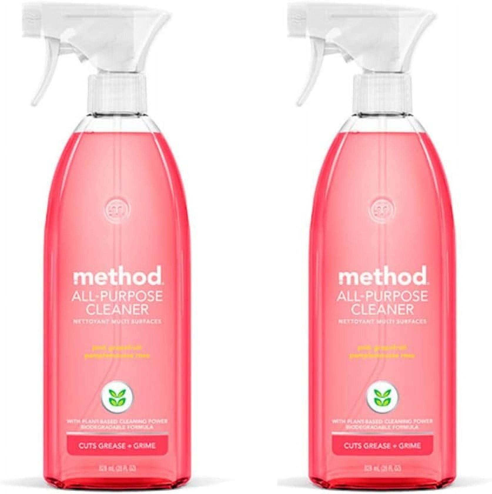 Method All-purpose Natural Surface Cleaner, Pink Grapefruit 28 Fl Oz ...