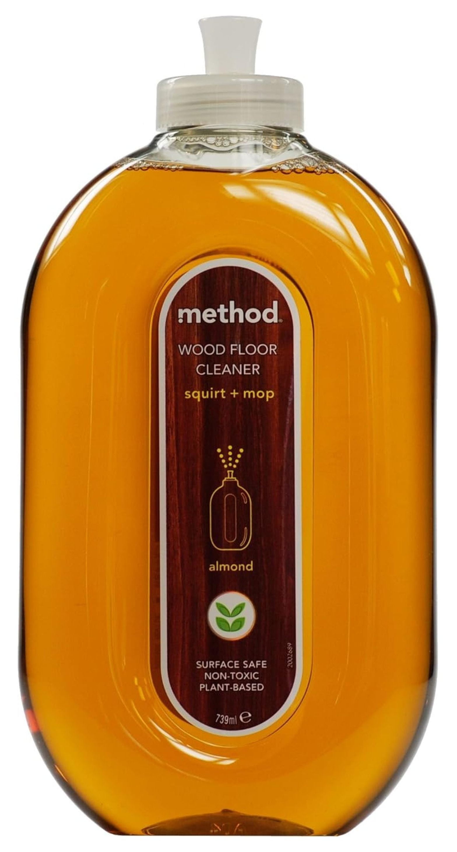 Method Almond Squirt + Mop Wood Floor Cleaner 25 oz. (Pack of 6 ...