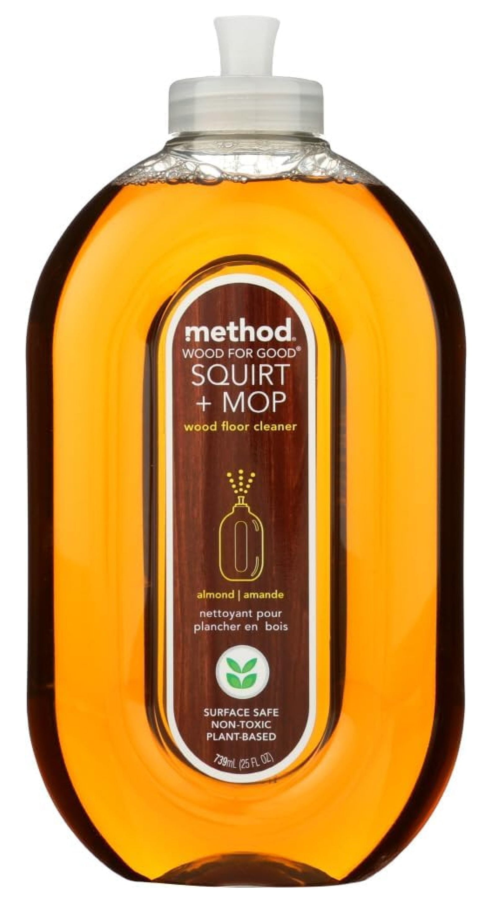 Method Almond Squirt + Mop Wood Floor Cleaner 25 oz. (Pack of 6 ...