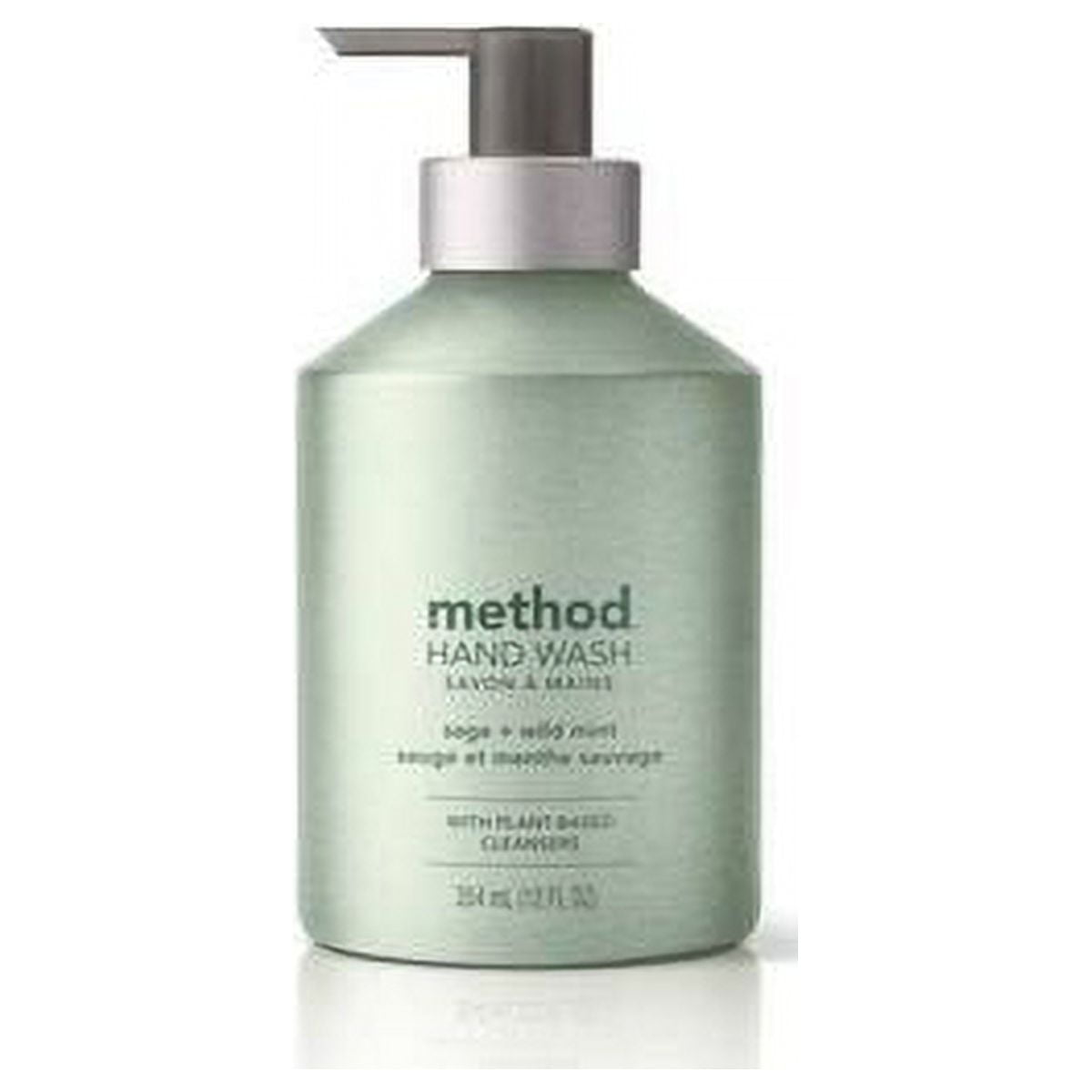 method, Aluminum Gel Hand Wash Soap, 12oz, Sage & Wild Mint - Walmart.com