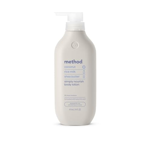 Method Body Lotion, Simply Nourish, Coconut, Rice Milk + Shea Butter ...