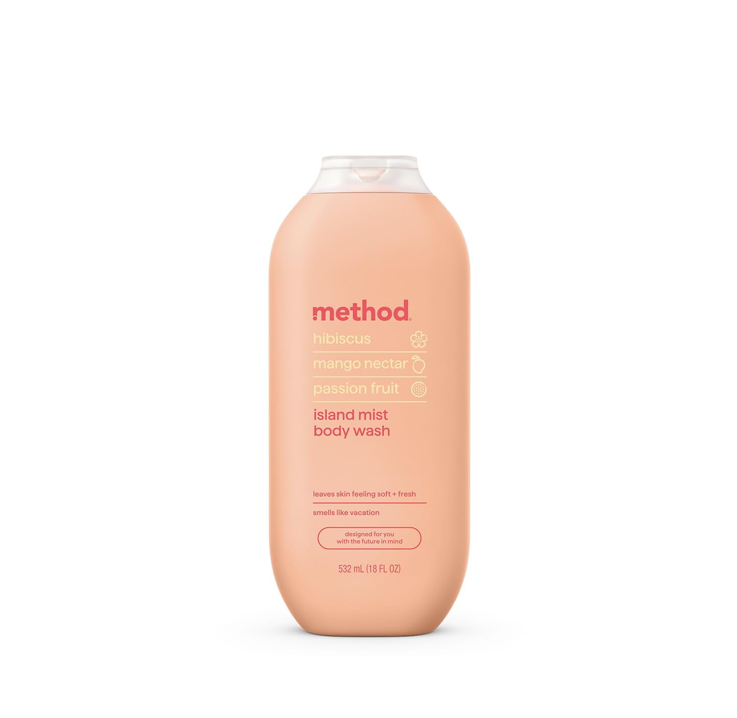 Method Body Wash, Island DPF11 Mist, Hibiscus + Mango Nectar + Passion ...