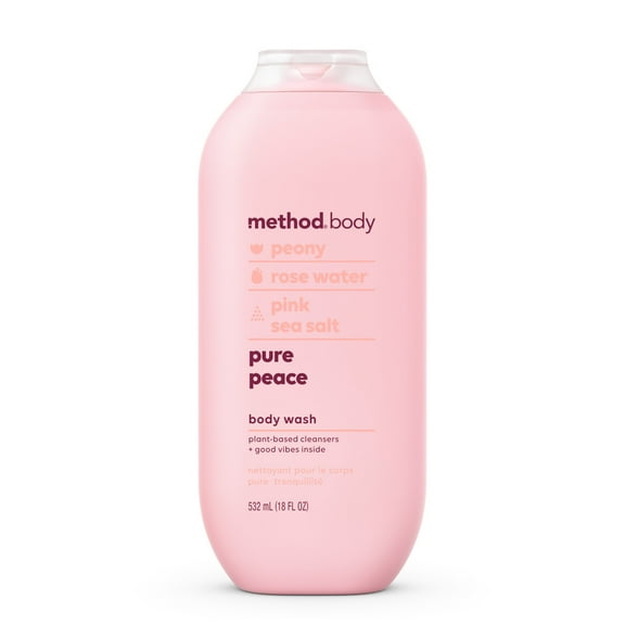 method Body Wash Simply Nourish 18oz Moisturizing Natural Coconut Rice ...