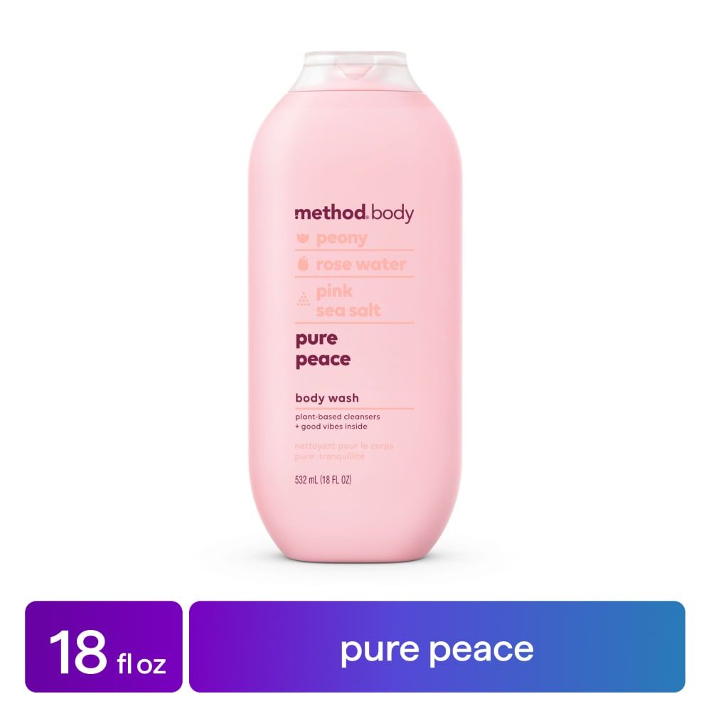 Method Body Wash, Pure Peace, Made Without Parabens or Phthalates 18.0 ...