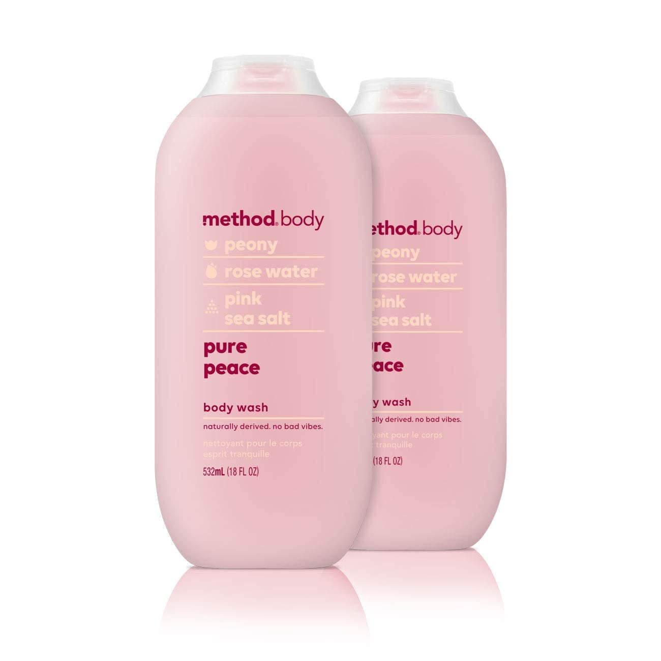 Method Body Wash, Pure Peace, Paraben And Phthalate Free, 18 Oz (Pack ...