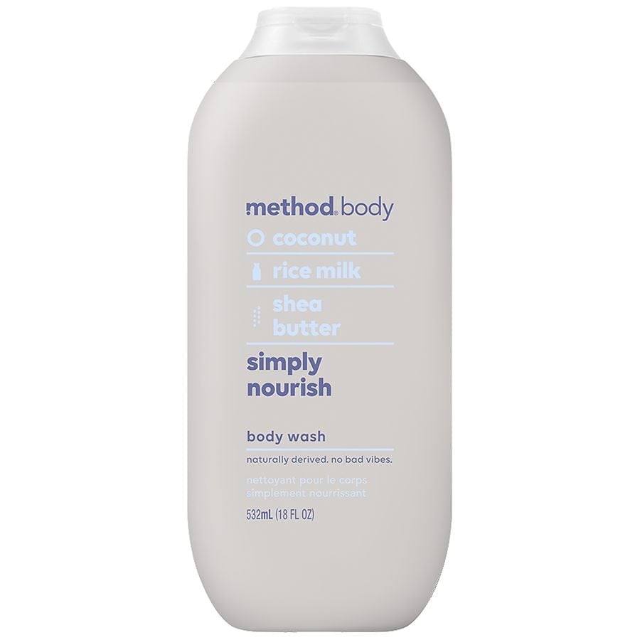 Method Body Wash Simply Nourish 18.0 fl oz Pack of 3 - Walmart.com