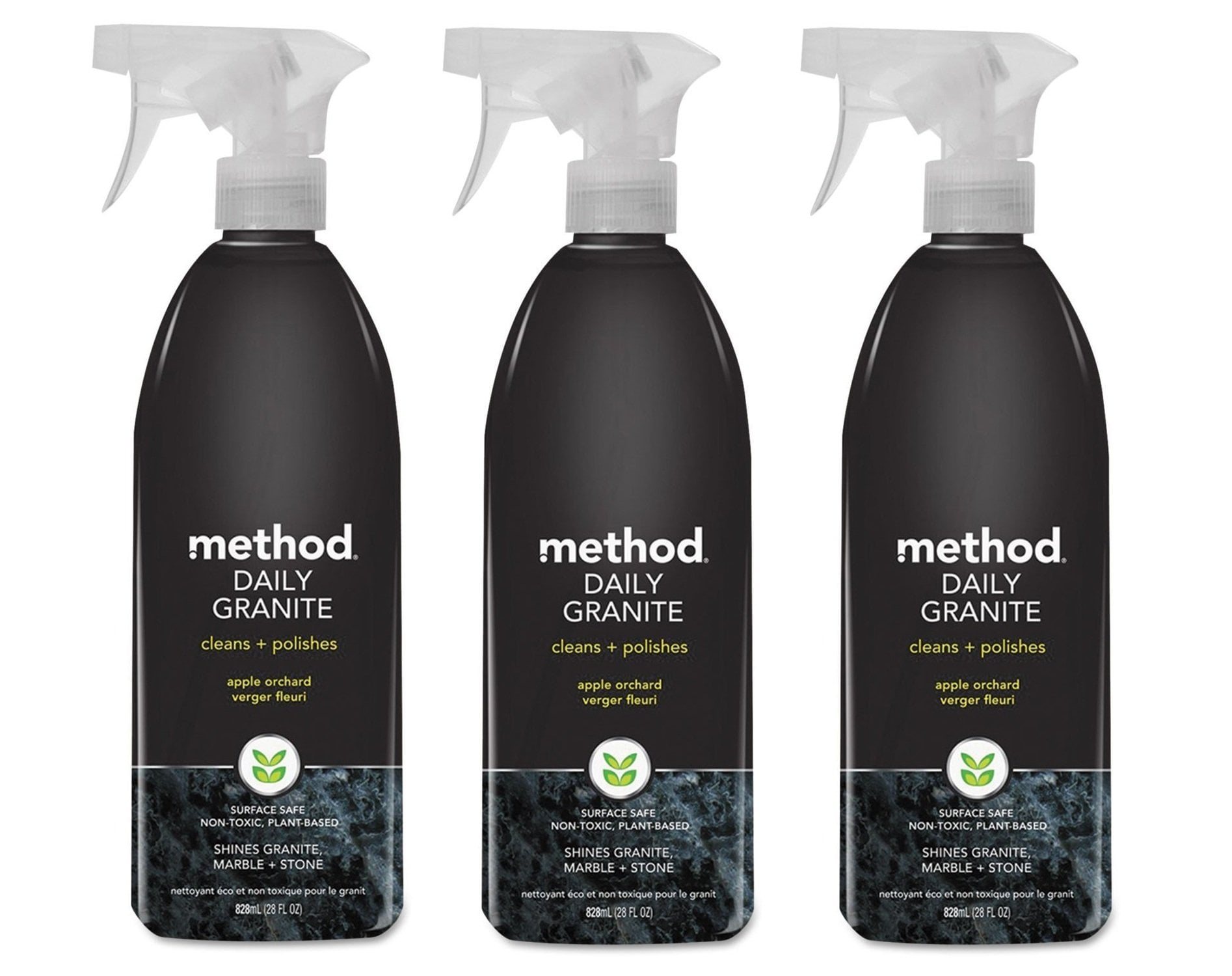 Method Daily Granite & Marble Cleaner Spray, Apple Orchard, 28 Ounce ...