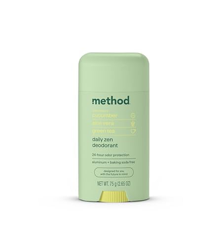 Method Deodorant, Daily Zen, Cucumber, Seaweed + Green Tea notes, 24 ...