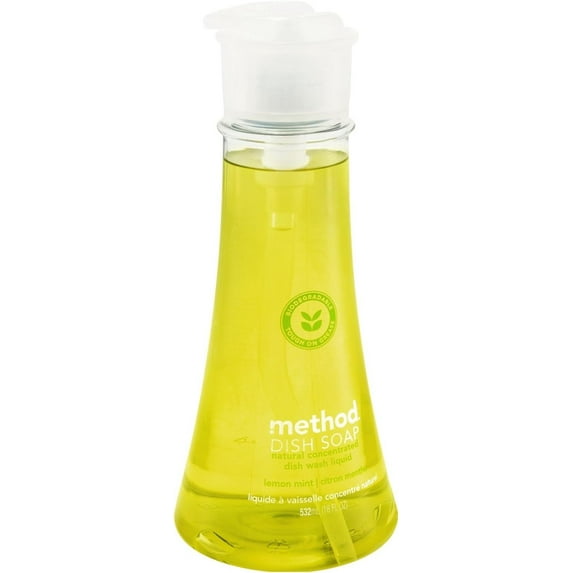 Method Dish Soap Lemon Mint 18 Oz, Pack of 12 - Walmart.com