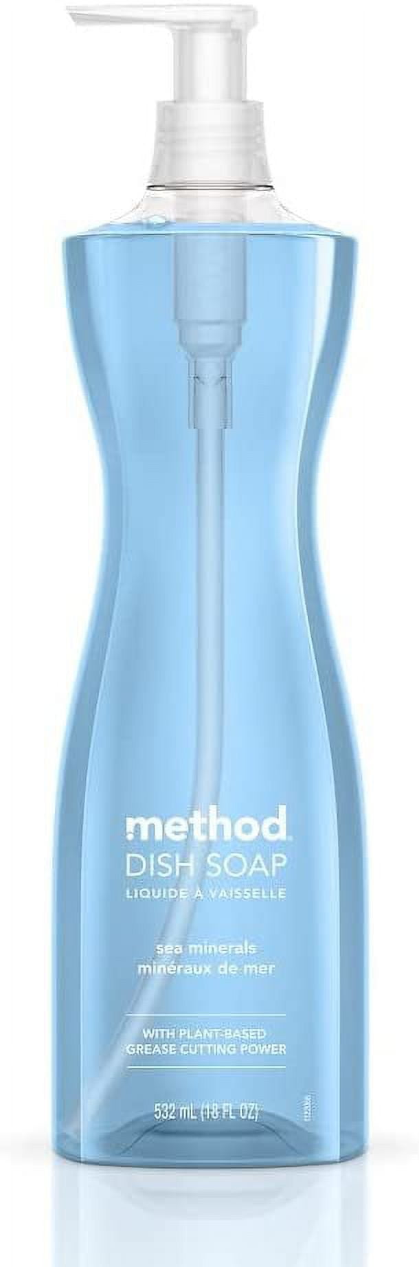 Method Dish Soap, Sea Minerals, Biodegradable Formula, Tough on Grease ...