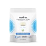 Method Dishwasher Detergent Packs, Free + Clear, 45 count - Walmart.com