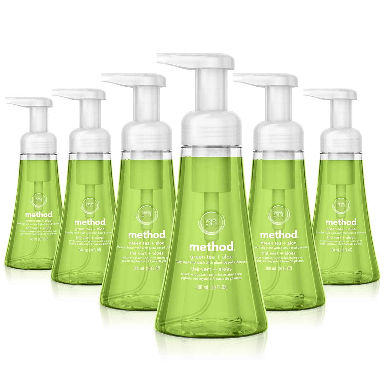 Method Foaming Hand Soap, Green HYZ01 Tea + Aloe, Biodegradable Formula ...