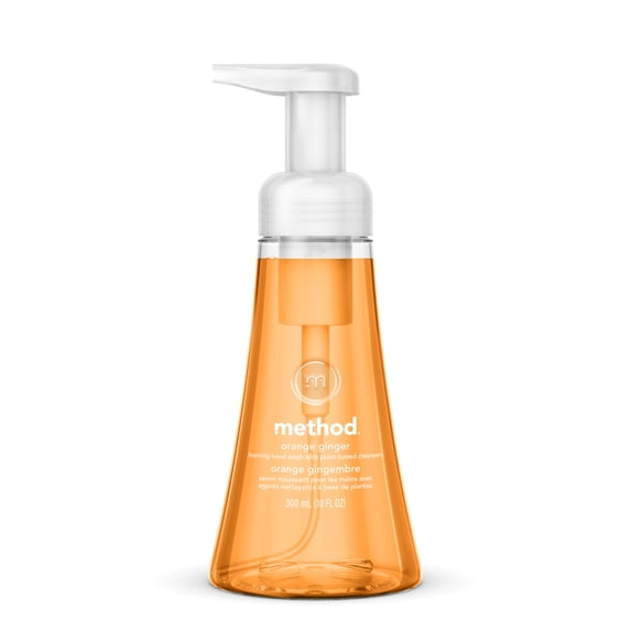 Method Foaming Hand Wash Pump, Orange Ginger, 10 Ounce - Walmart.com