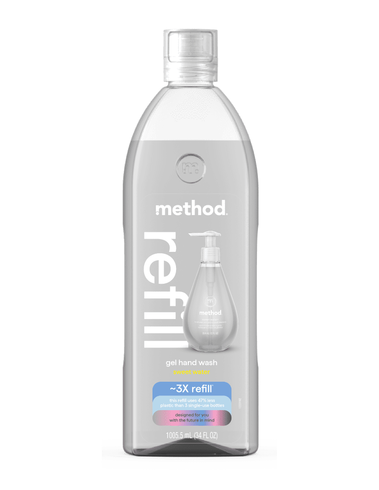 Method Foaming Hand Wash Refill Sweet Water - 34 fl oz - Walmart.com