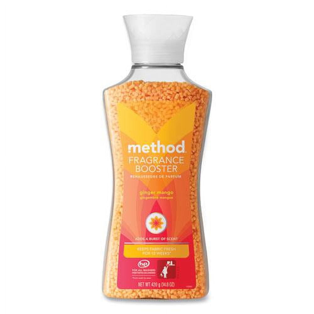Method Fragrance Booster Beads, Ginger Mango Scent, 14.8 oz Bottle, 6 ...