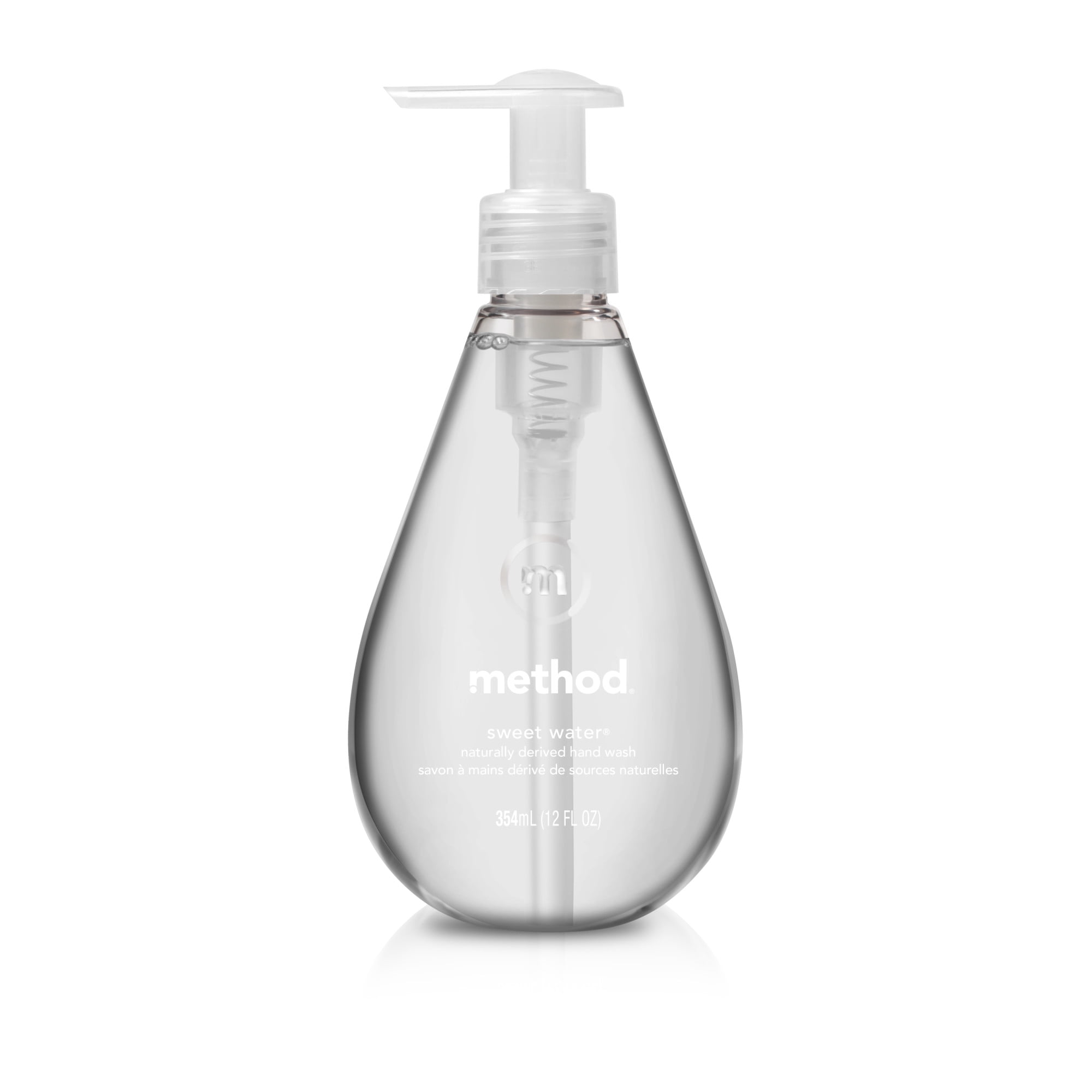 Method Gel Hand Soap for Bathroom, Sweet Water Scent, 12 Ounce ...