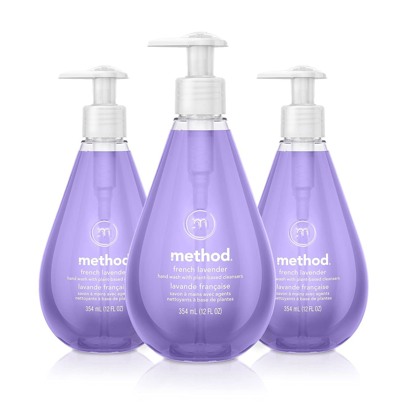 Method Gel Hand Wash, French Lavender, Biodegradable Formula, 12 fl oz ...