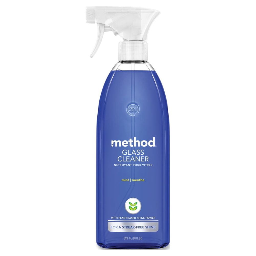 Method Home Cleaning Mint Glass + Surface Cleaner, 28 Ounce for Daily ...