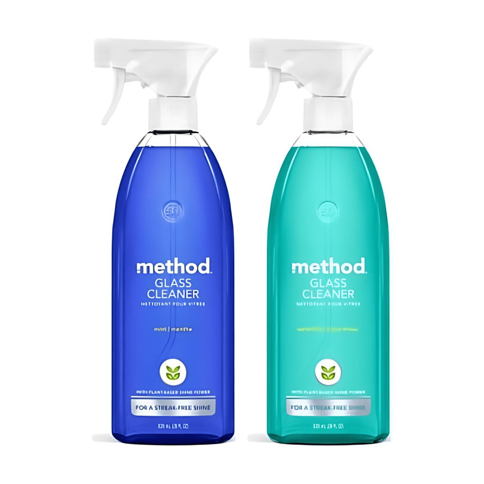 Method Glass Cleaner Variety Pack, 1 Waterfall, 1 Mint, 28 oz Each, 2 ...