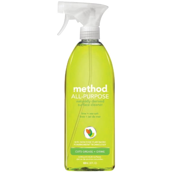 method All-Purpose Cleaner, Lime and Sea Salt, Plant-Based Spray, Non ...