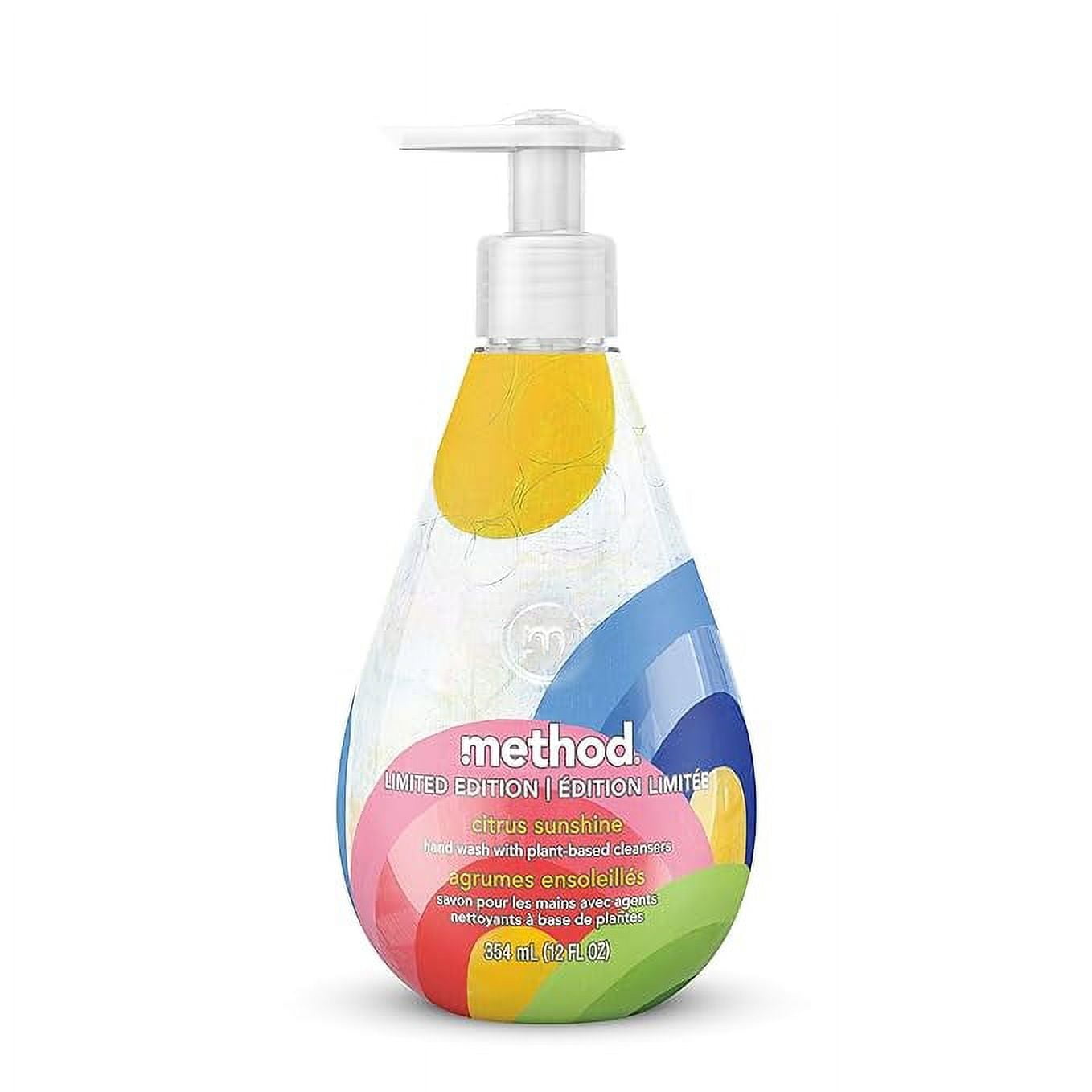 Method Limited Edition Gel Hand Wash, Citrus Sunshine, 12 Ounces ...