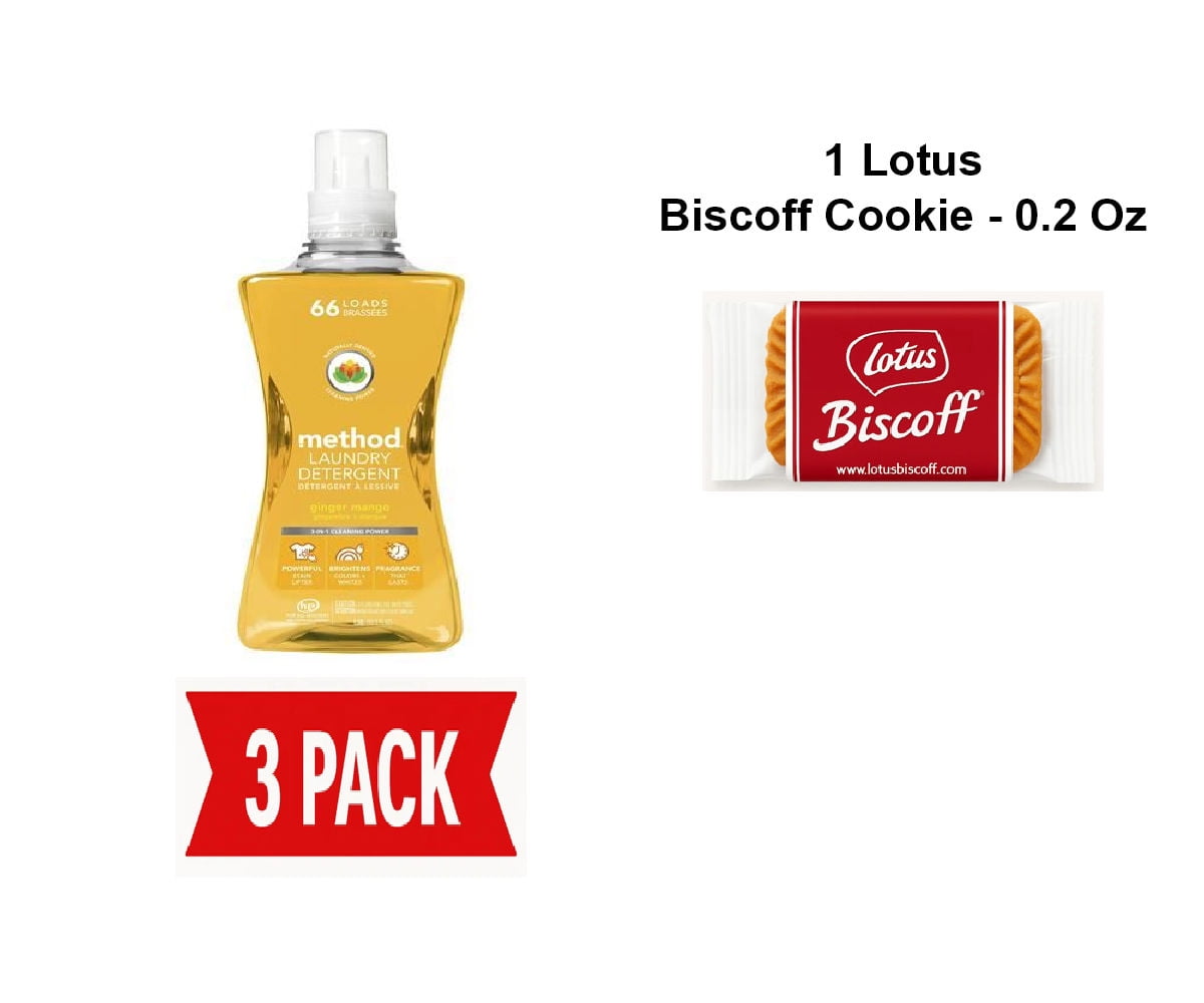 Method Liquid Laundry Detergent, Ginger Mango, 66 Loads Per Bottle ...