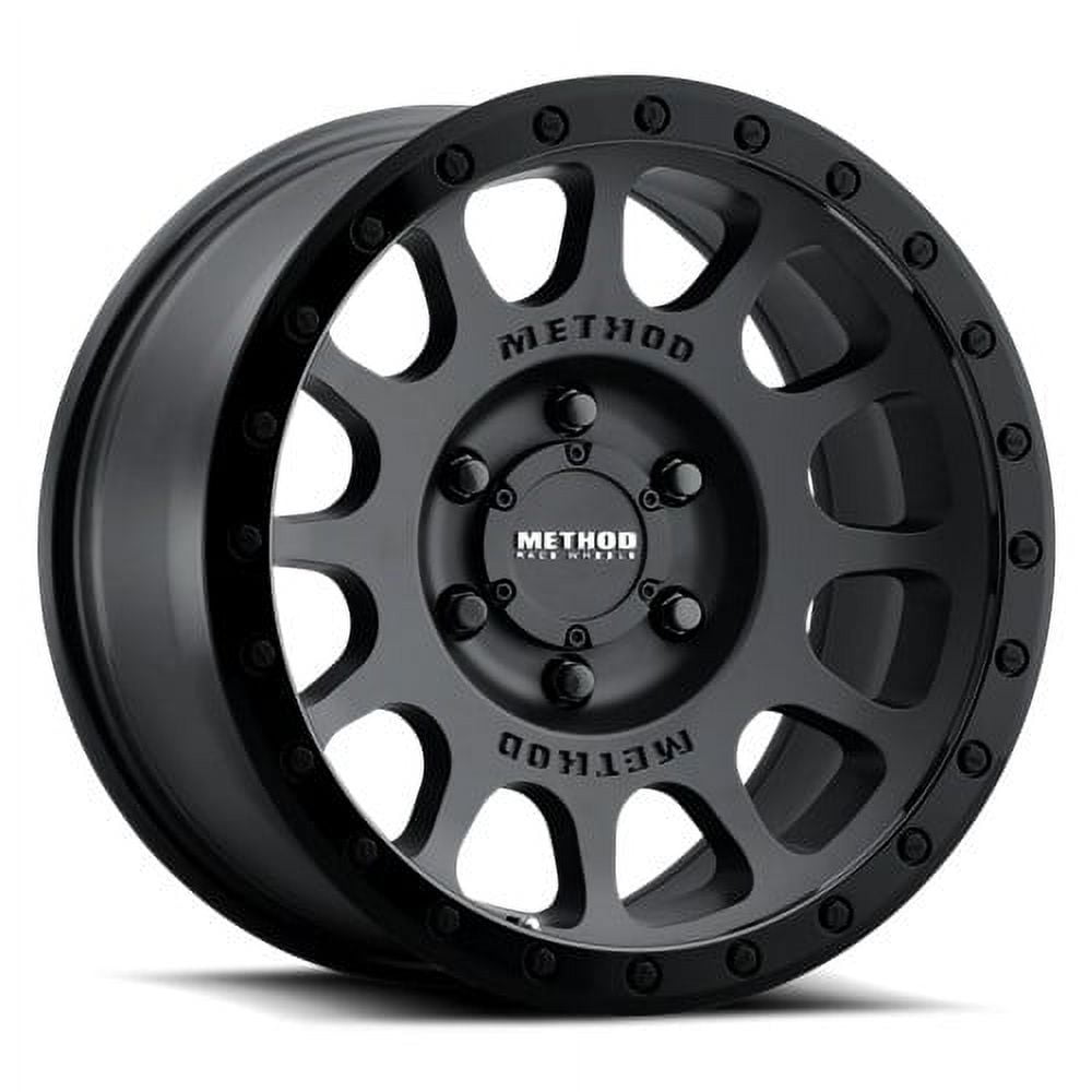 Method MR305 NV 17x8.5 0mm Offset 6x5.5 108mm CB Double Black Wheel ...