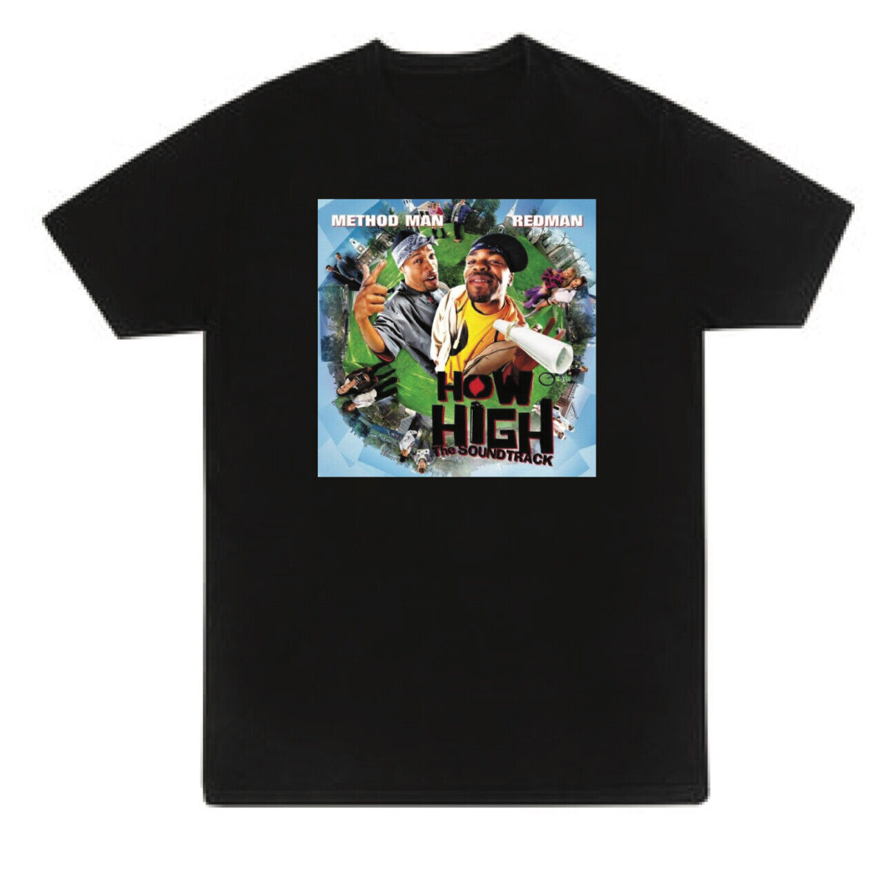 Method Man x Redman How High T Shirt S-5XL New 2024 Fast Shipping ...