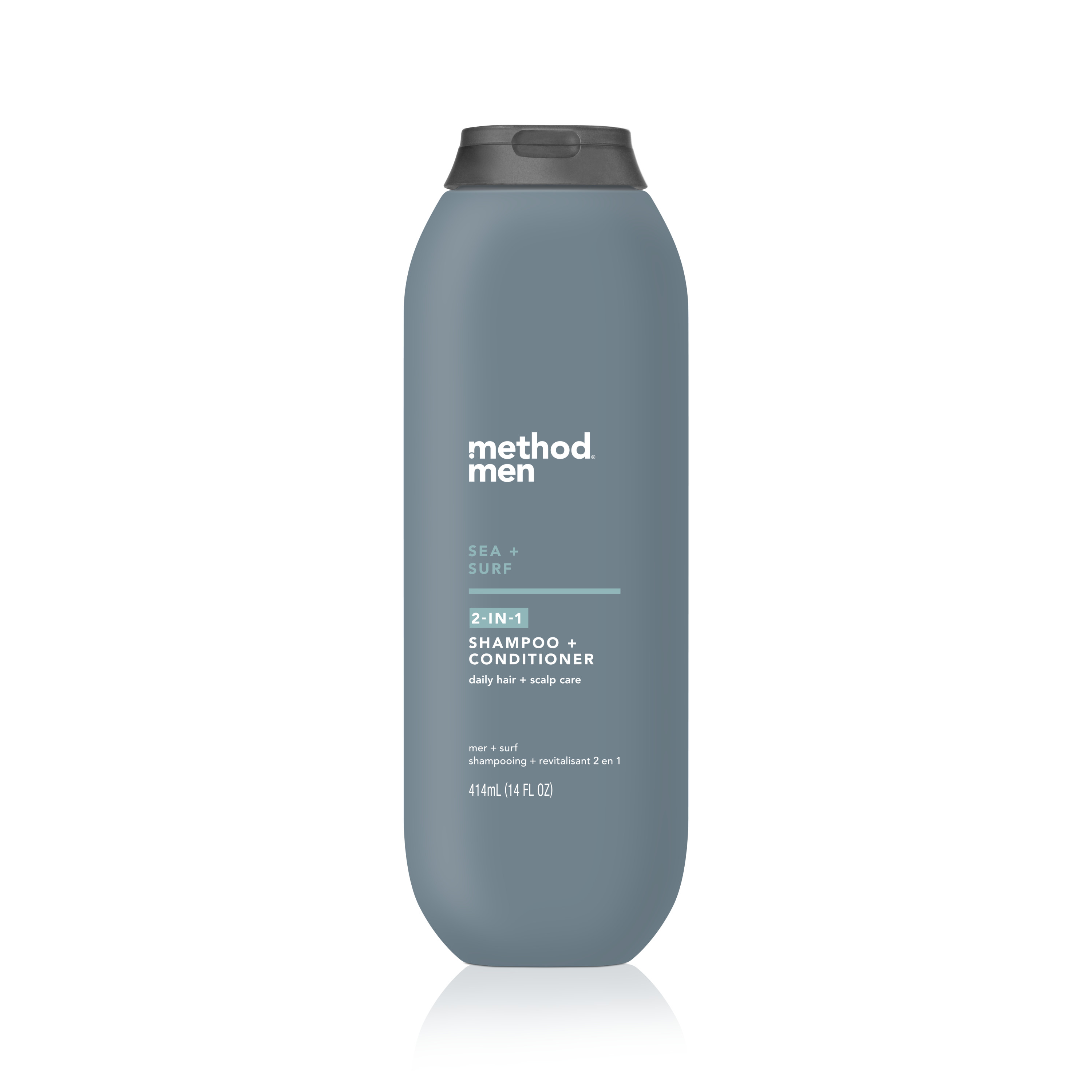 Method Men 2 in 1 Daily Shampoo + Conditioner, Glacier + Granite, 14 fl ...