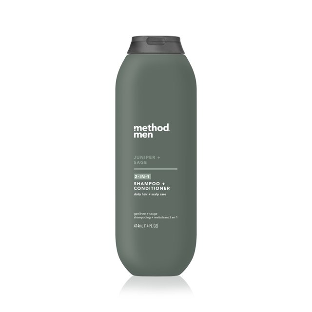 Method Men 2-in-1 Shampoo + Condtioner, Juniper + Sage, 14 oz ...
