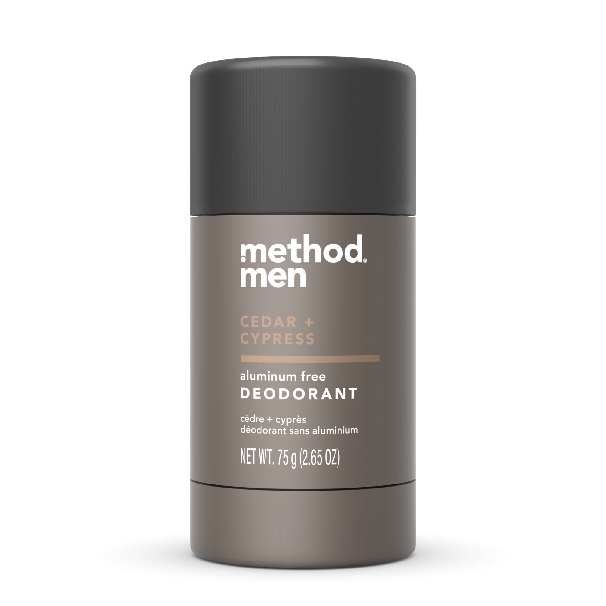 Method Men's Cedarwood Deodorant, Aluminum Free, 2.65 oz - Walmart.com