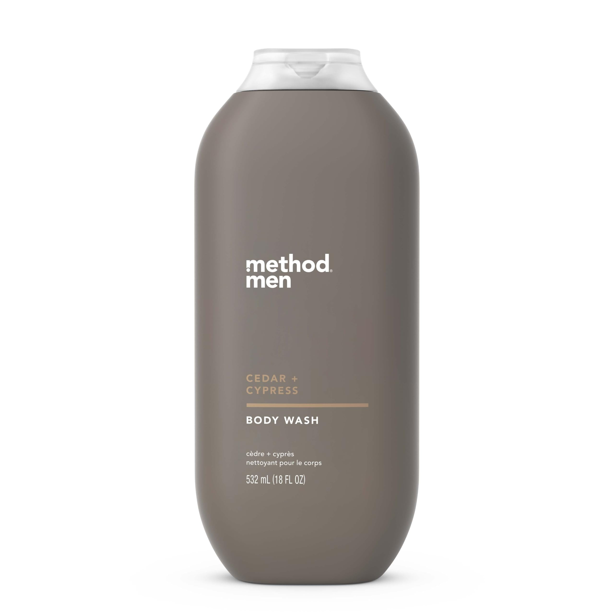 Method Men Body Wash, Cedar + Cypress, Paraben and Phthalate Free, 18 ...
