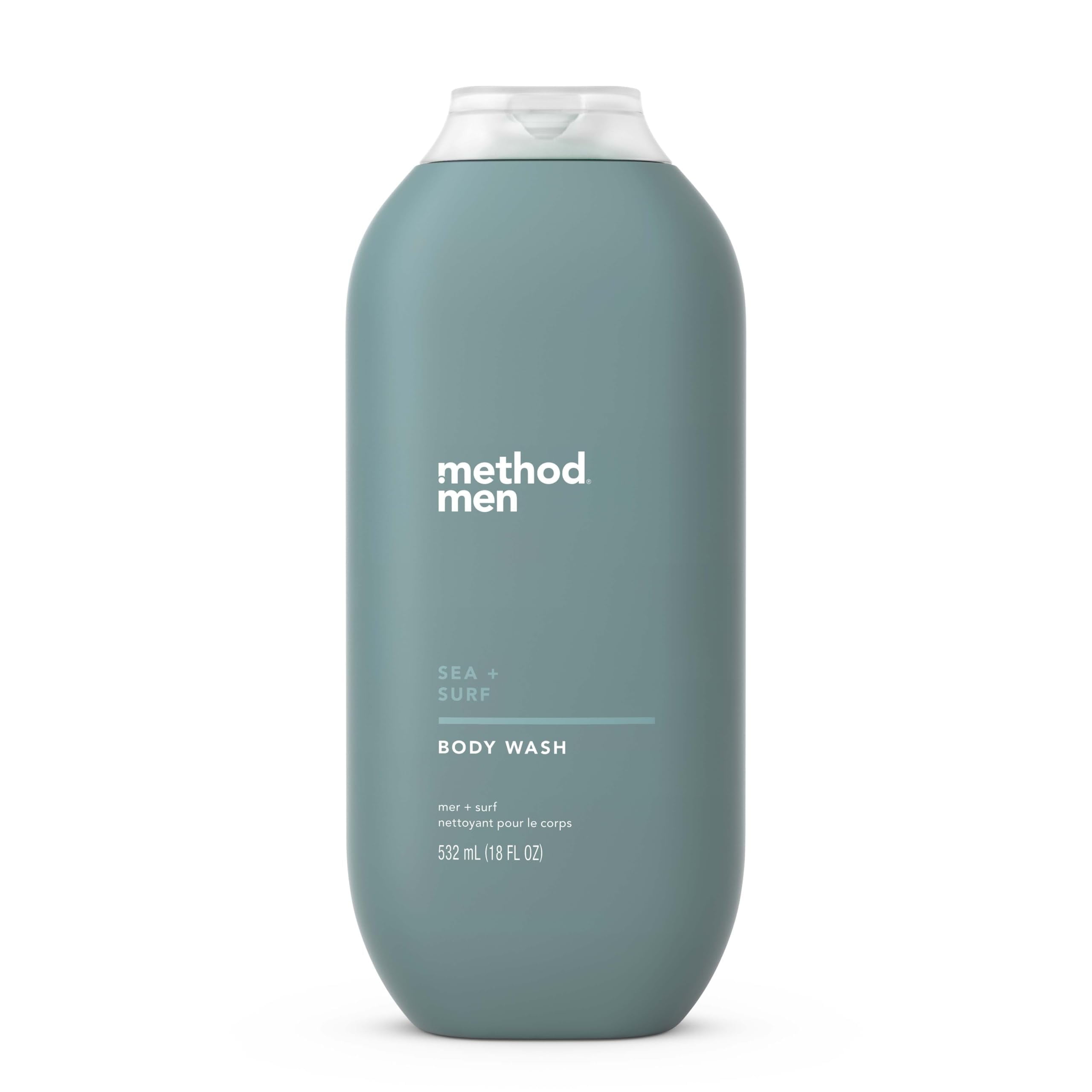 Method Men Body Wash, MMF7 Sea + Surf, Paraben and Phthalate Free, 18 ...