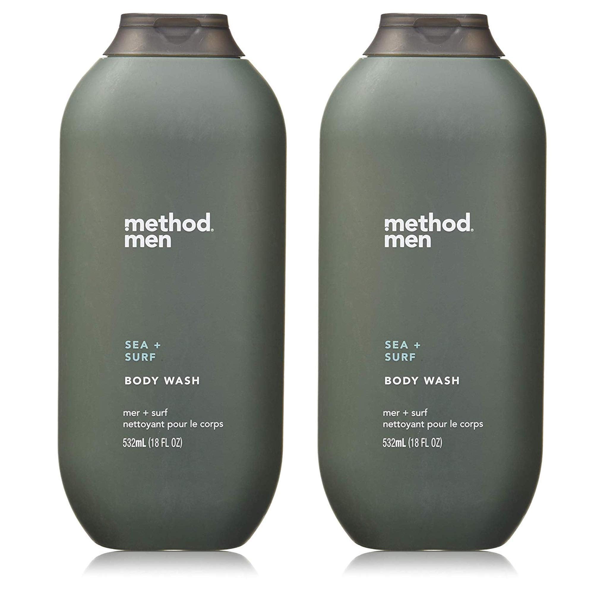 Method Men Body Wash, Sea And Surf Scent, 18 Fl Oz, Pack Of 2 - Walmart.com