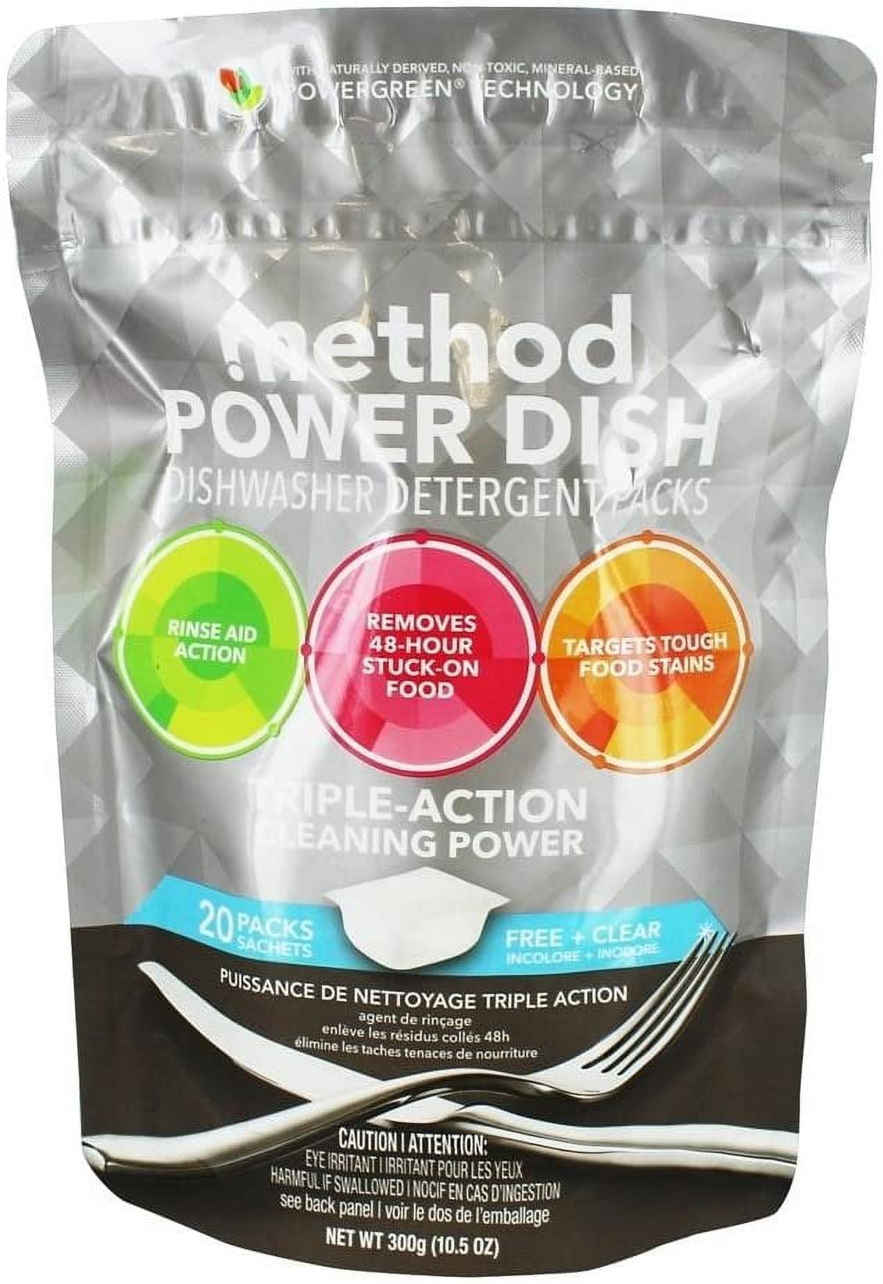 Method Power Dish Free &amp;amp;amp; Clear Scent Pods Dishwasher ...