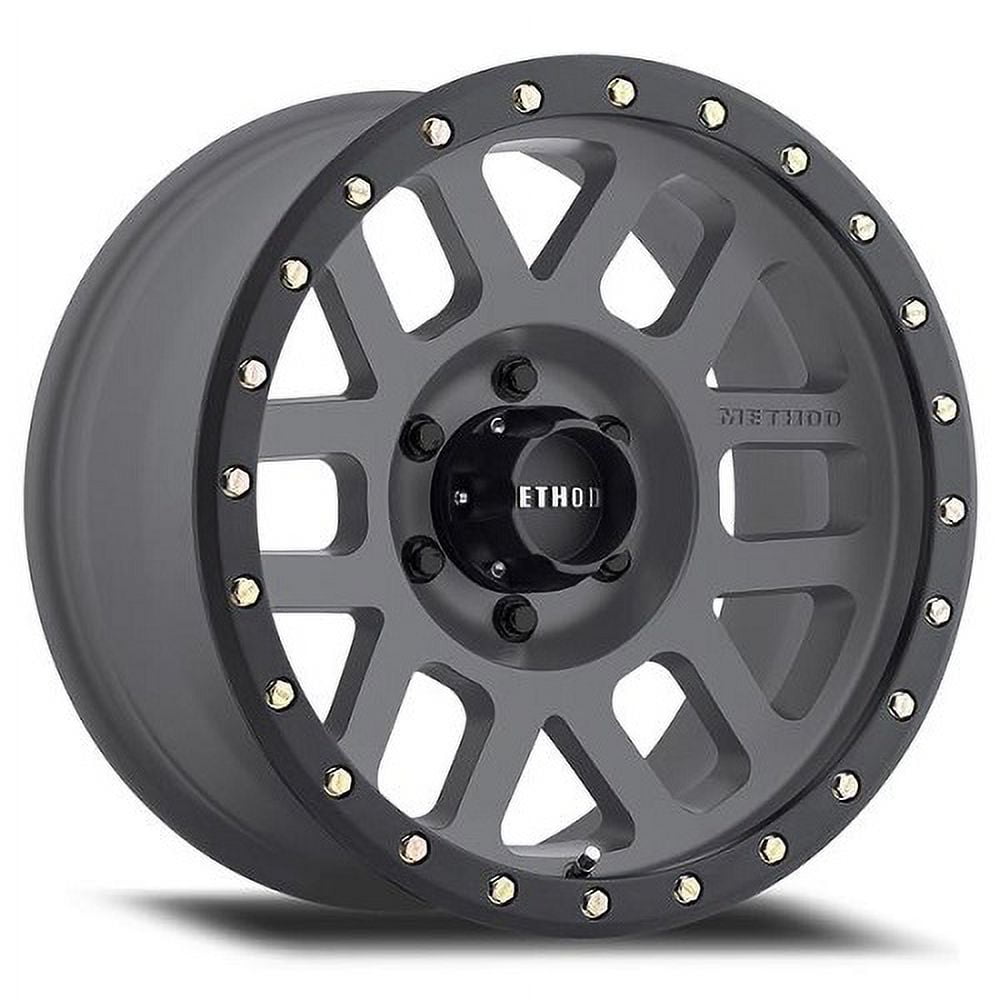 Method Race Wheels MR309 Grid 18X9 8X180 0et 130.81mm Matte Black Wheel ...