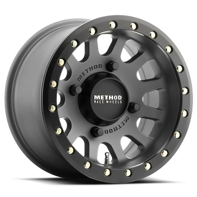 Method Race Wheels MR401 Utv Beadlock 14X8 4X156 0Et 132mm Titanium ...