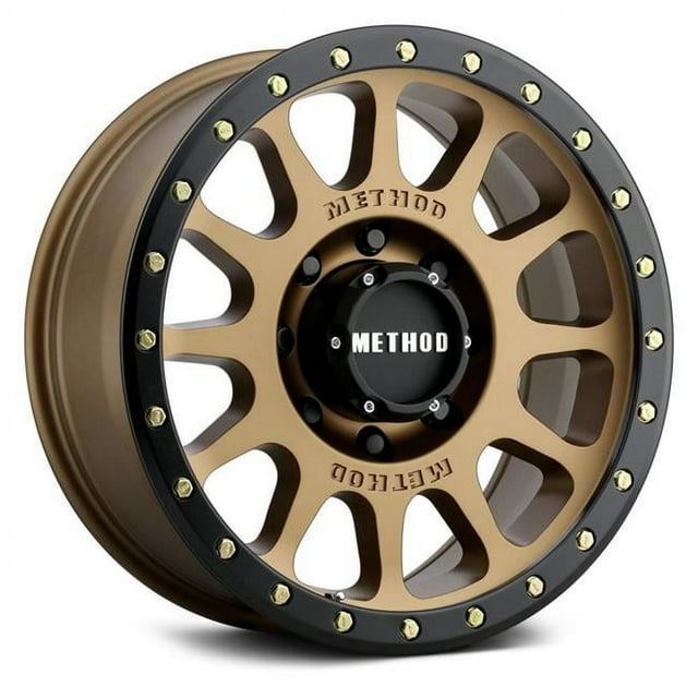 Method Race mr305 nv hd 18x9 8x170 18et 130.81mm bronze matte black ...