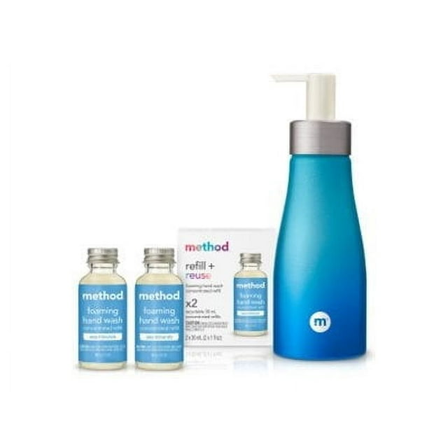 Method Refill + Reuse Concentrated Foaming Hand Soap Refill Sea ...