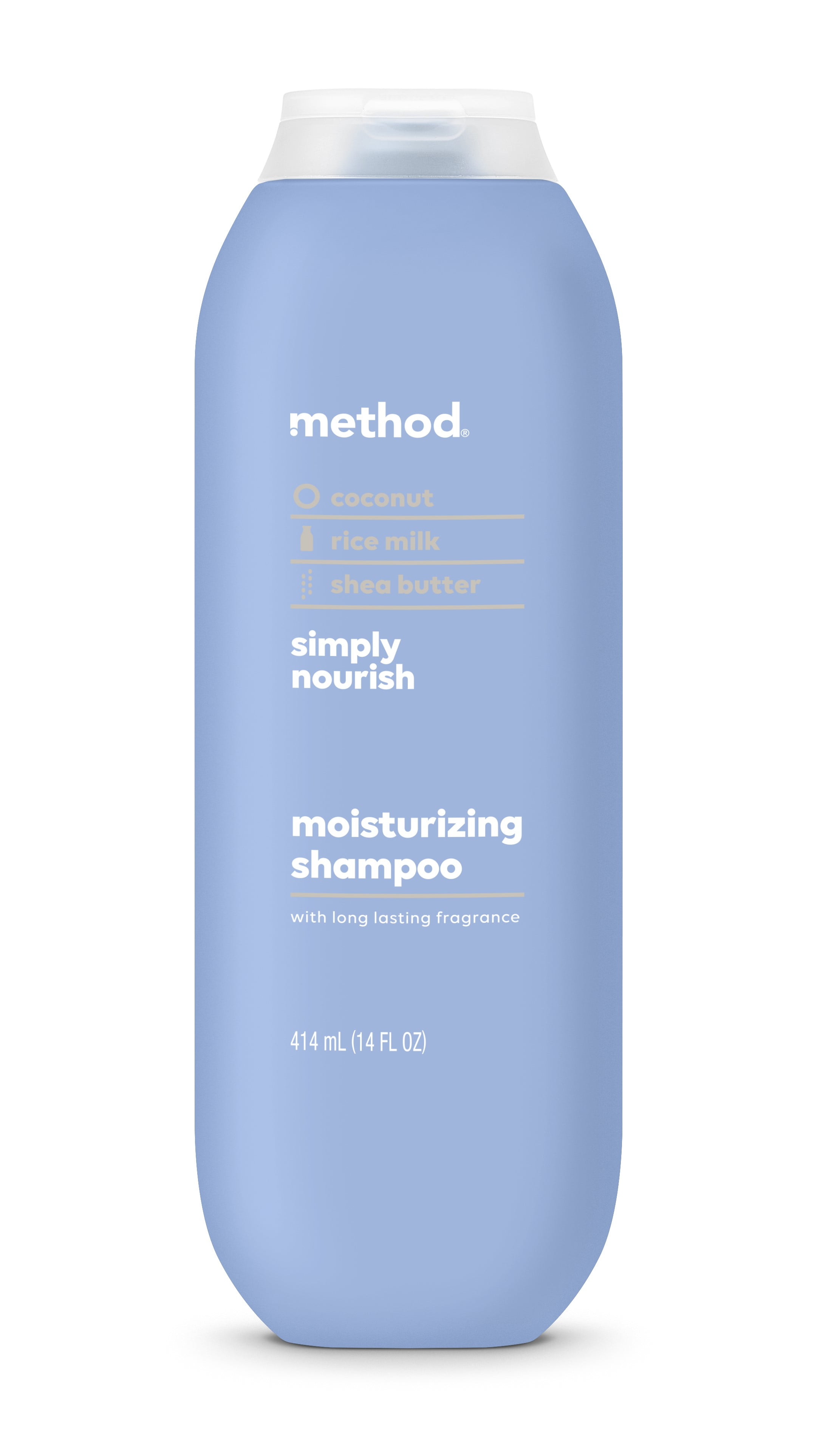 Method Simply Nourish Moisturizing Shampoo infused with Coconut, Rice ...