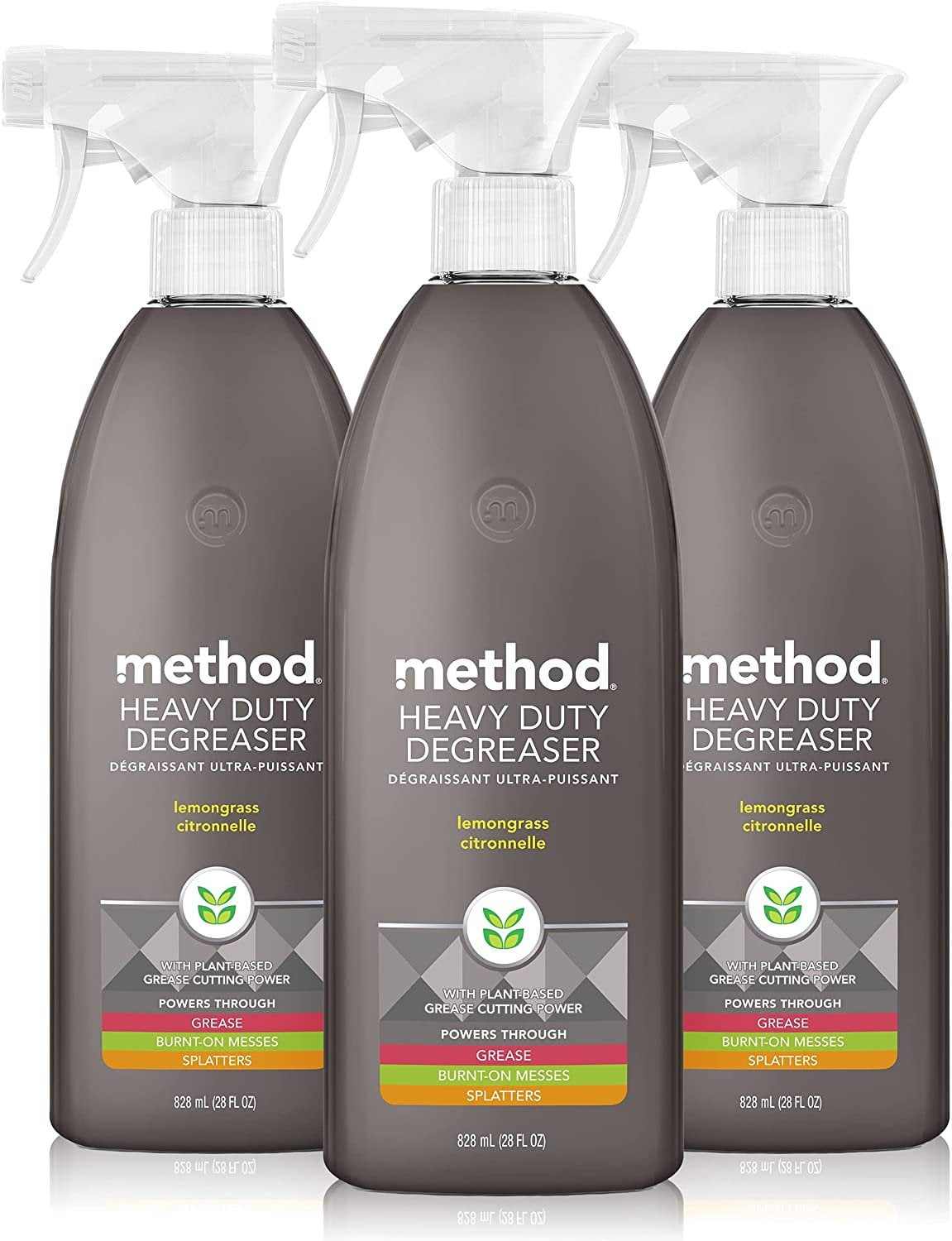 Method Trio Degreaser: Fresh Lemongrass Fragrance, Removes Grease with ...