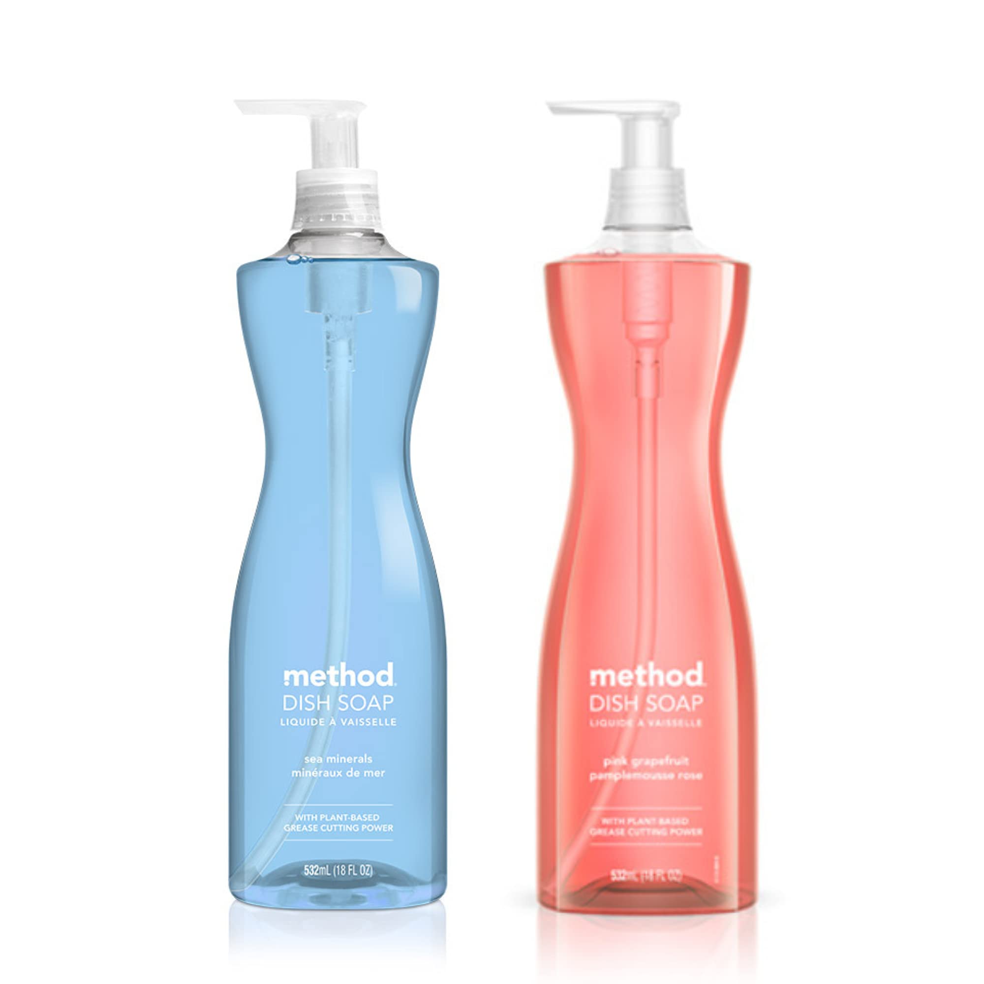 Method Variety Pack Gel Hand Soap (Pink Grapefruit + Sea Minerals ...