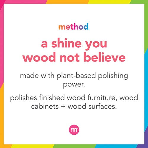 Method Wood Polish, Almond, For Wood Surfaces, Furniture and Cabinets ...